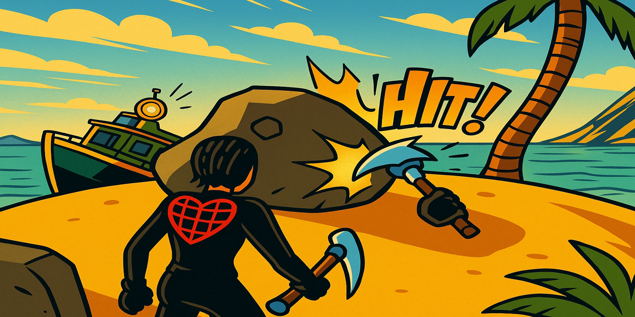 HIT THE ROCK!🪨 9668-5970-5206 by shinok - Fortnite Creative Map Code ...