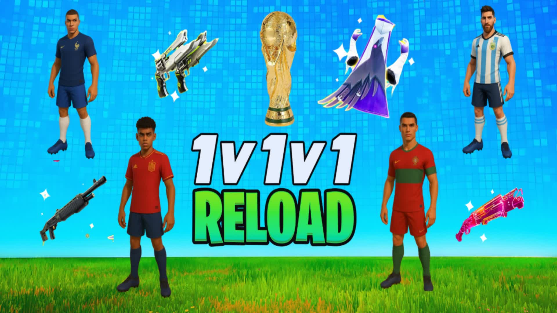 1v1v1 RANKED RELOAD WORD CUP⚽ 4592-9603-8559 by mastone7 - Fortnite ...