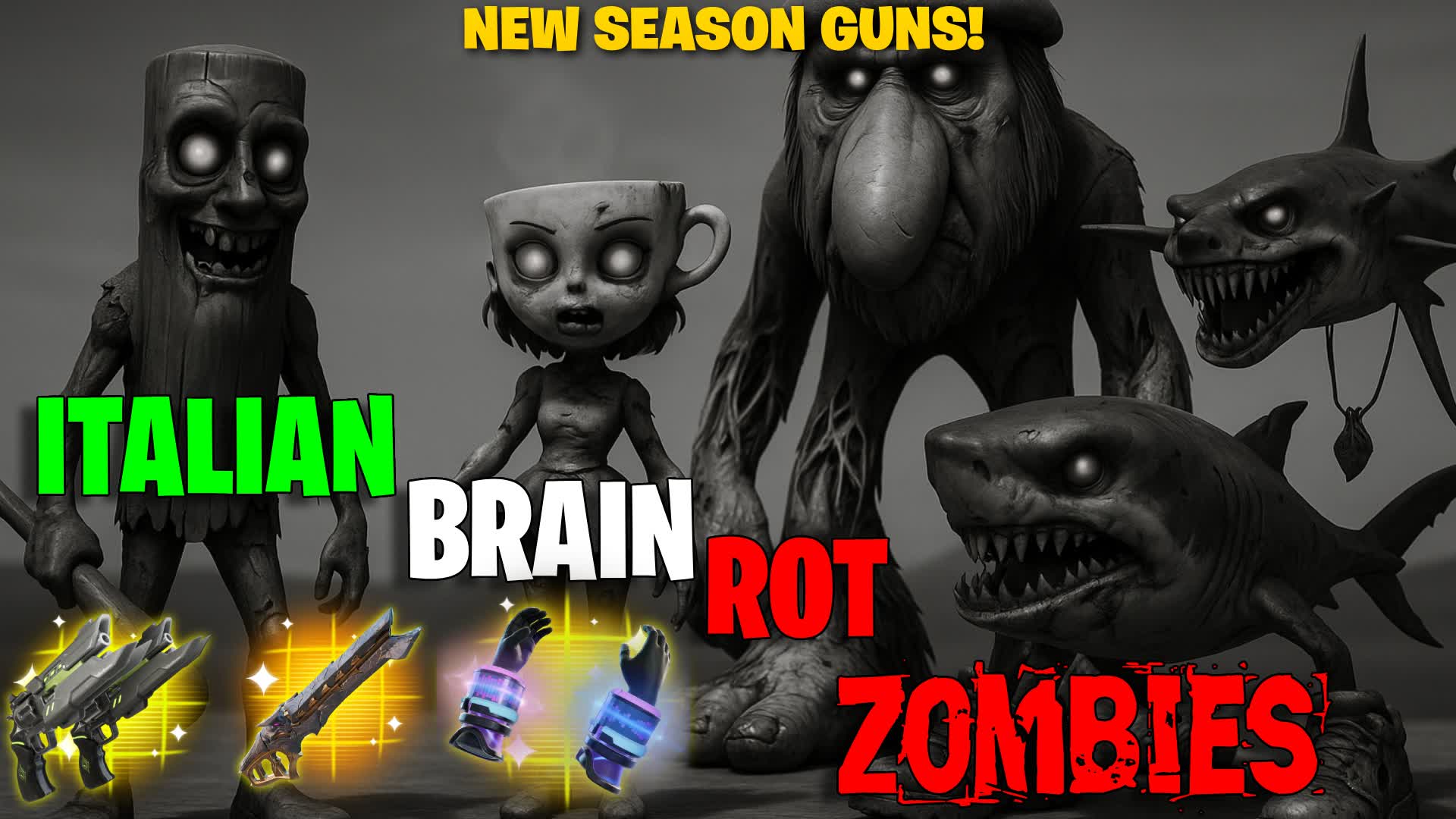 ITALIAN BRAIN ROT ZOMBIES 5263-5088-4952 by greatvaluebanana - Fortnite