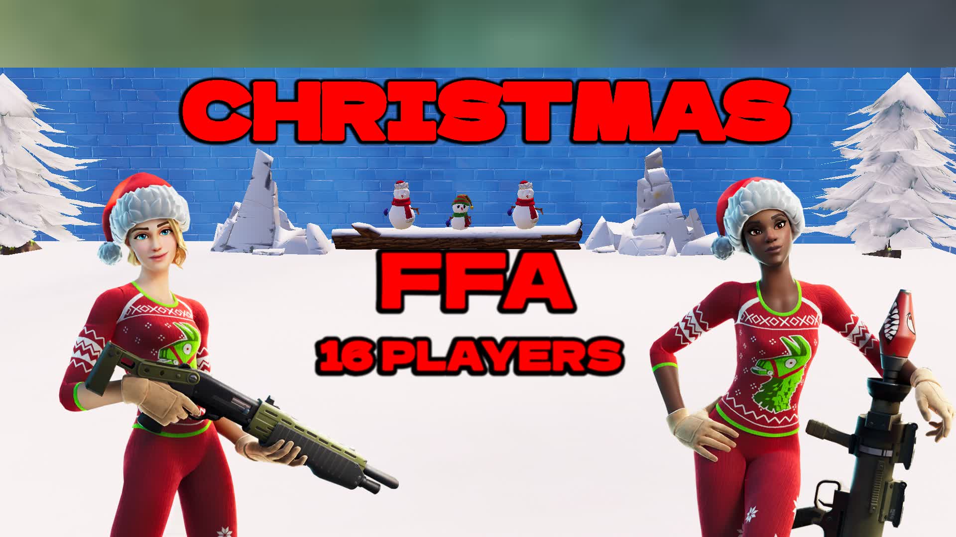 CHRISTMAS FFA FIGHTING 4294-9969-4977 by meyji7 - Fortnite Creative Map ...