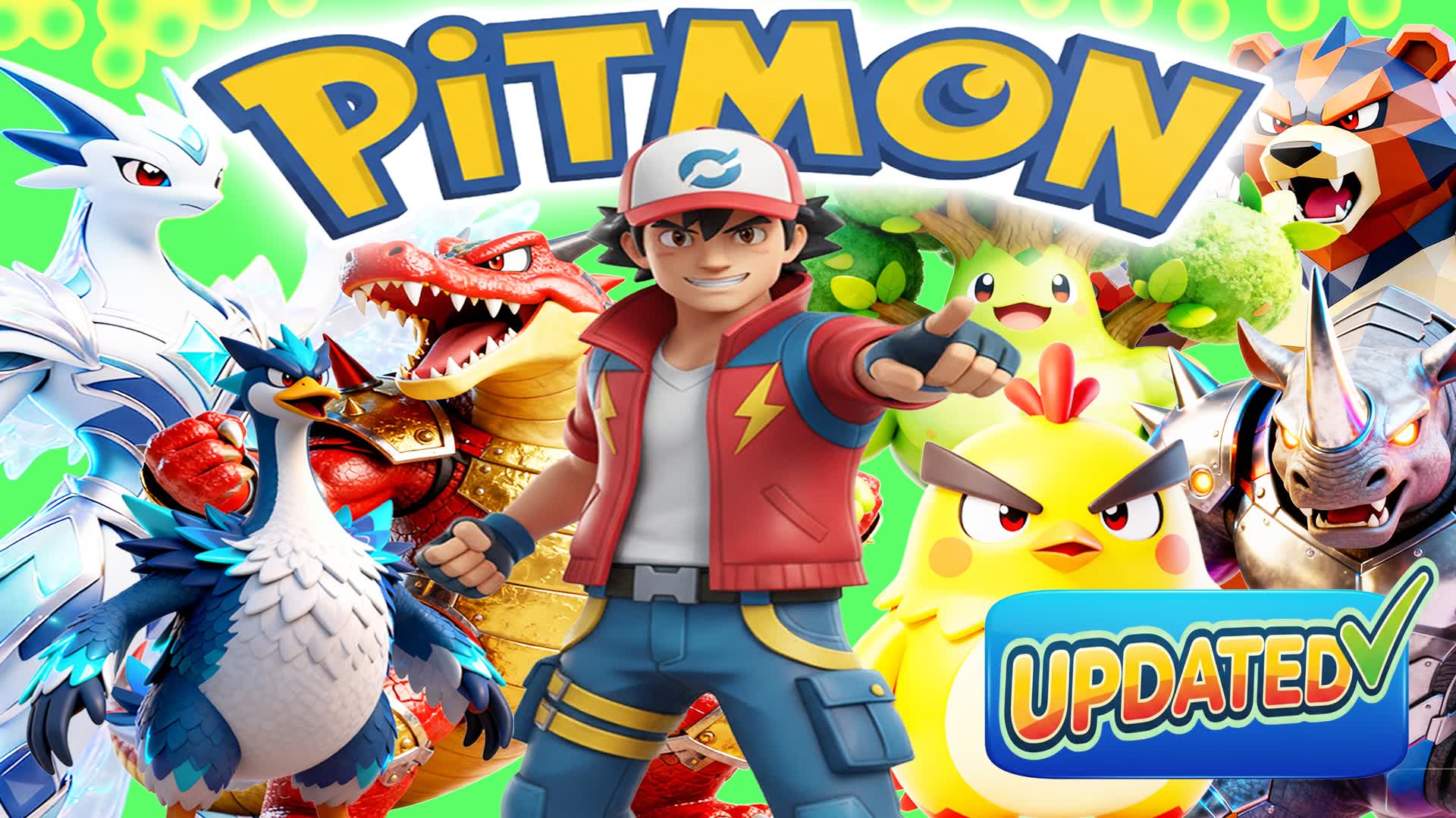 PITMON PET ADVENTURE 🟢GREEN VERSION🟢 0730-3032-4922 by blackoutx ...