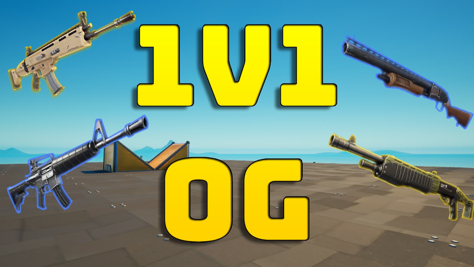 1V1 OG 😎😎😎 0236-0939-6811 by dwapi - Fortnite Creative Map Code - Fortnite.GG
