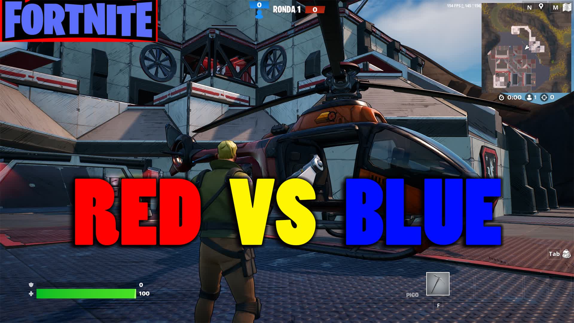 Red vs Blue Final Battle 4251-8128-1725 by kdy - Fortnite Creative Map ...