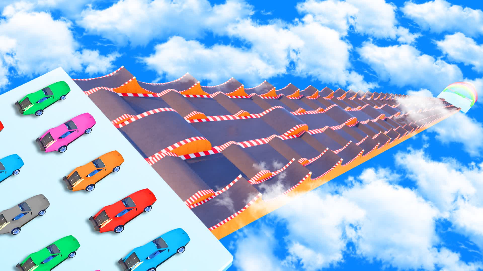 MEGA RAMP CRAZY CARS🚗 9830-3331-8928 by brogames - Fortnite Creative Map Code - Fortnite.GG