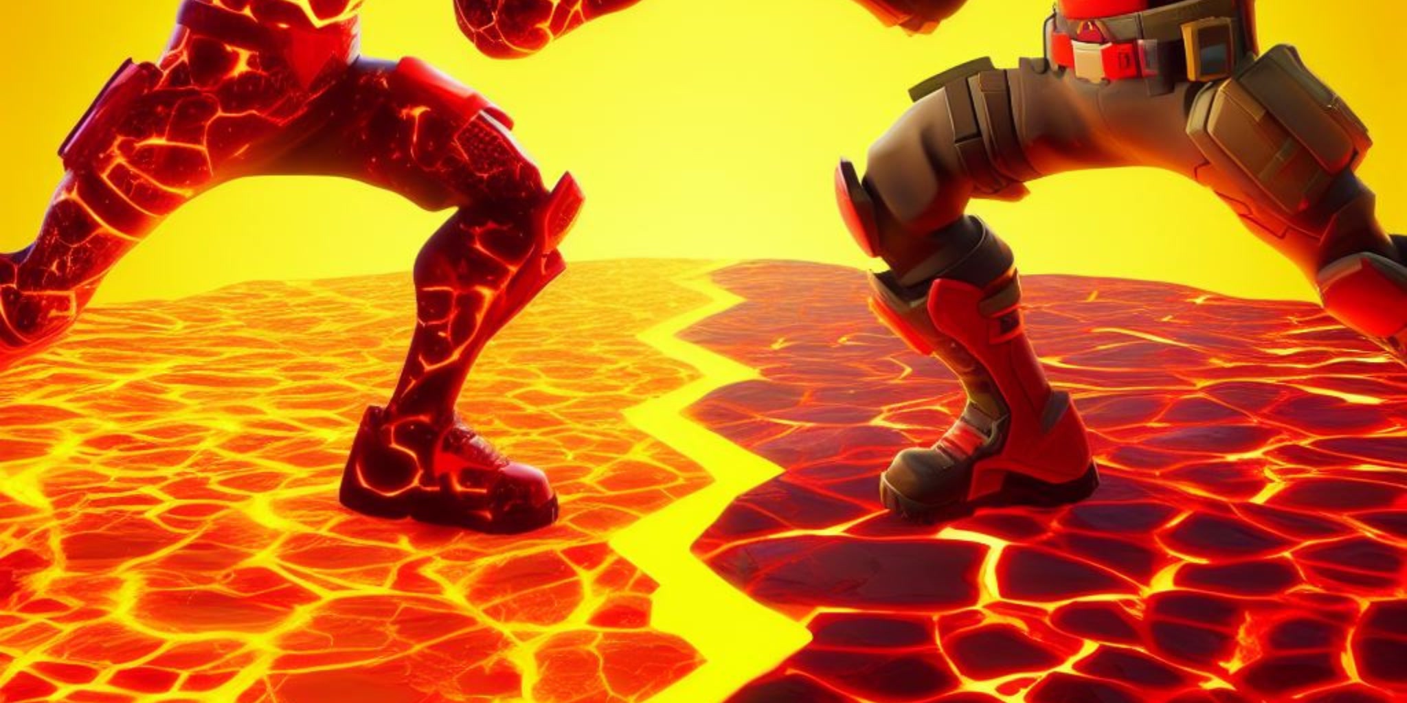 🌋 RED VS YELLOW - THE FLOOR IS LAVA 🐲 0258-9954-3599 by phanywitch ...