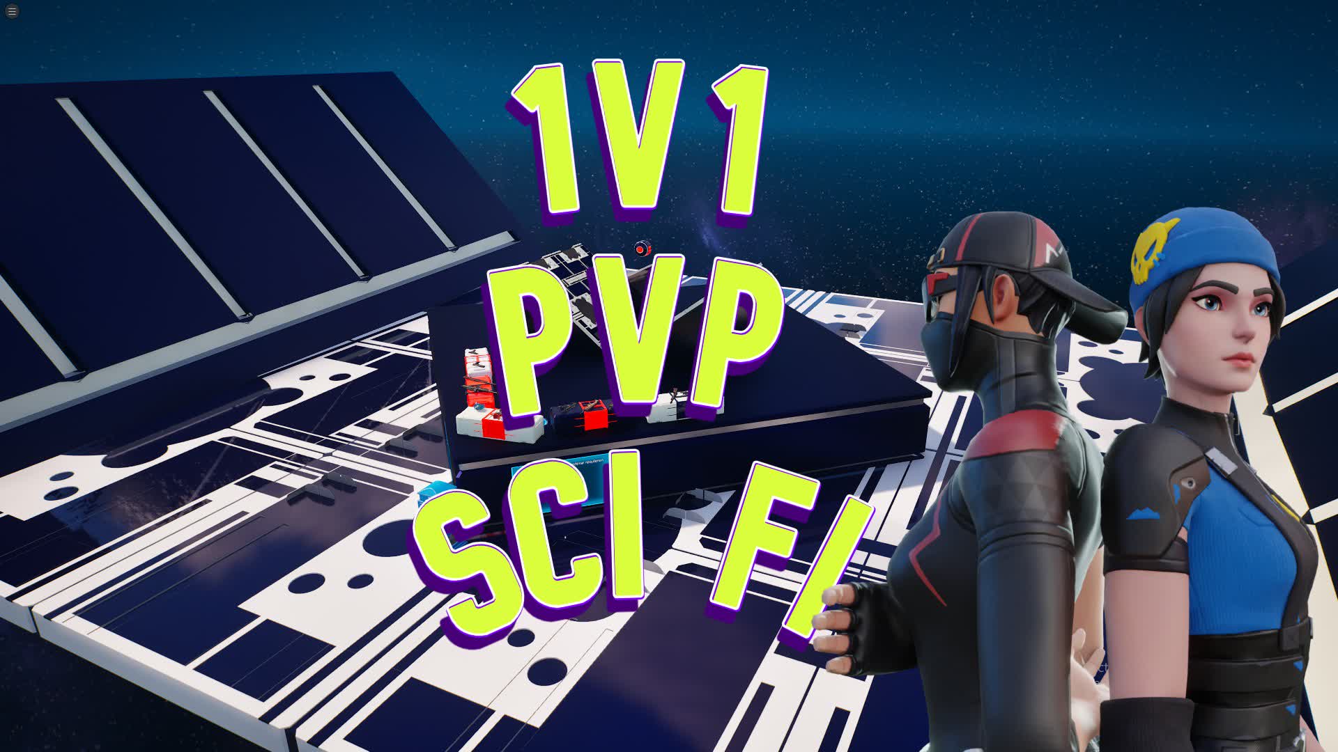 1V1 PVP SCI FI 7389-3087-5108 by phant88n - Fortnite Creative Map Code ...