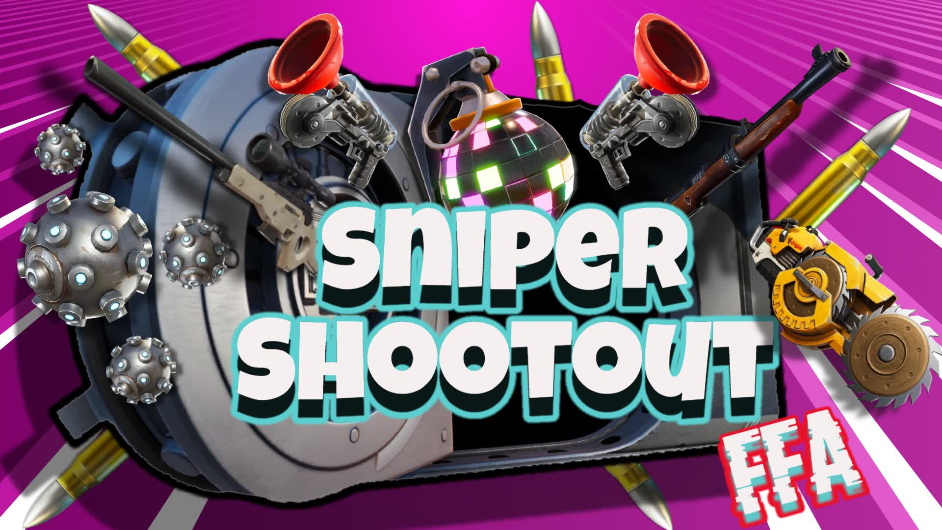 Sniper Shootout Ffa 3604 9584 0220 By Fisionz Fortnite Creative Map