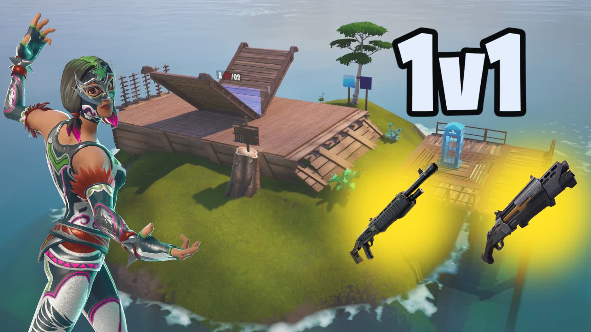 zedon 1v1 0069-6651-3755 by zedon - Fortnite Creative Map Code - Fortnite.GG