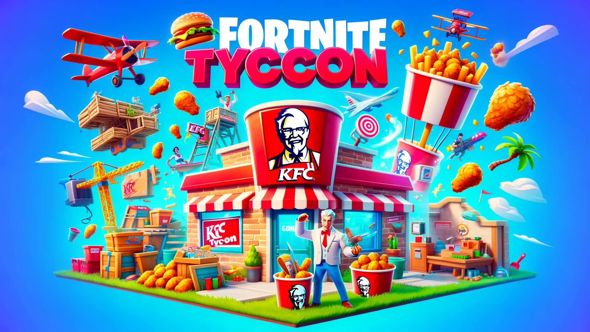 🍗KFC Tycoon🍗 1750-4775-4825 by sashi_xd - Fortnite Creative Map Code ...