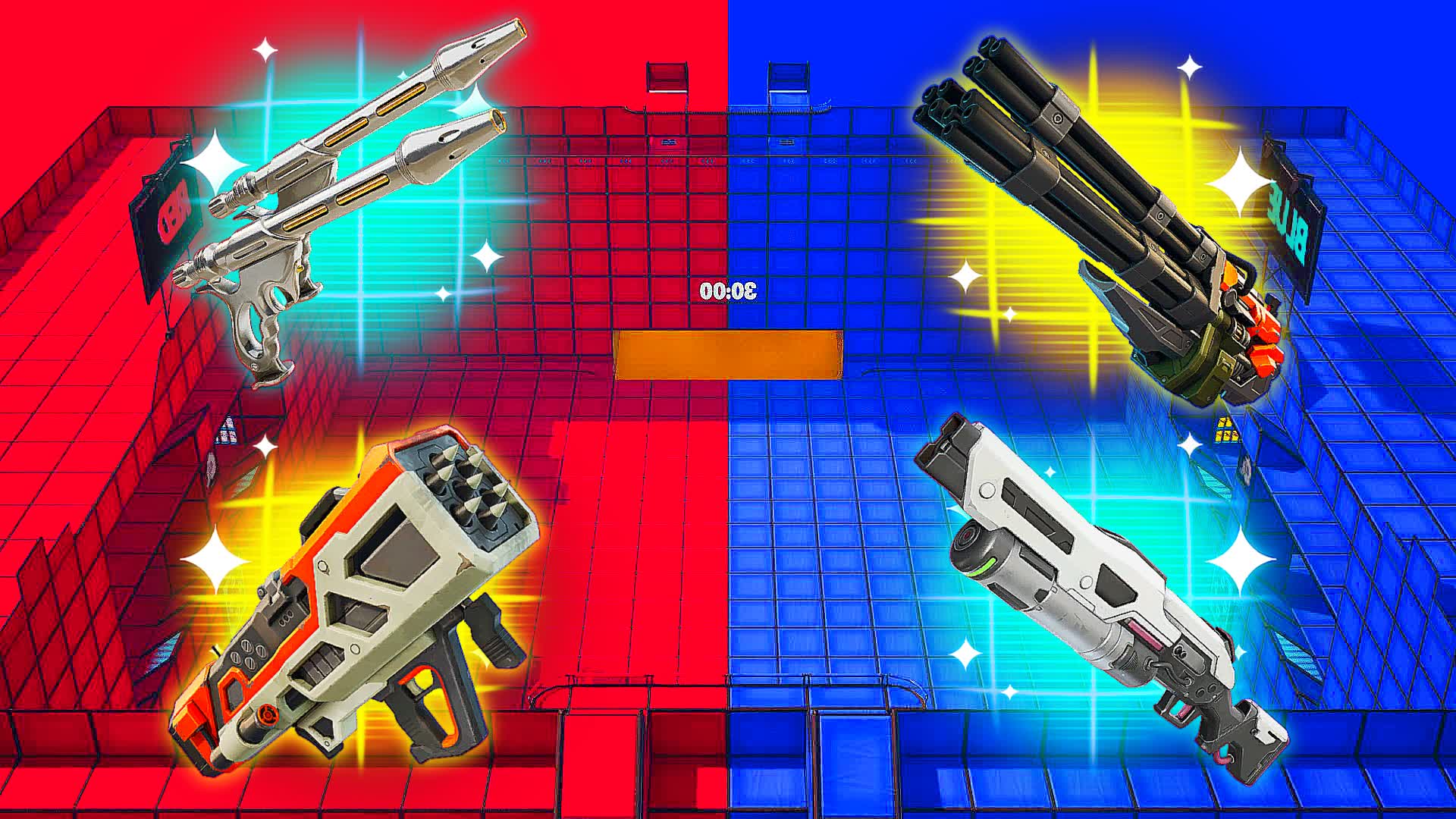 SMASH RVB 🔴🔵 4398-1939-4721 by tralix - Fortnite Creative Map Code ...