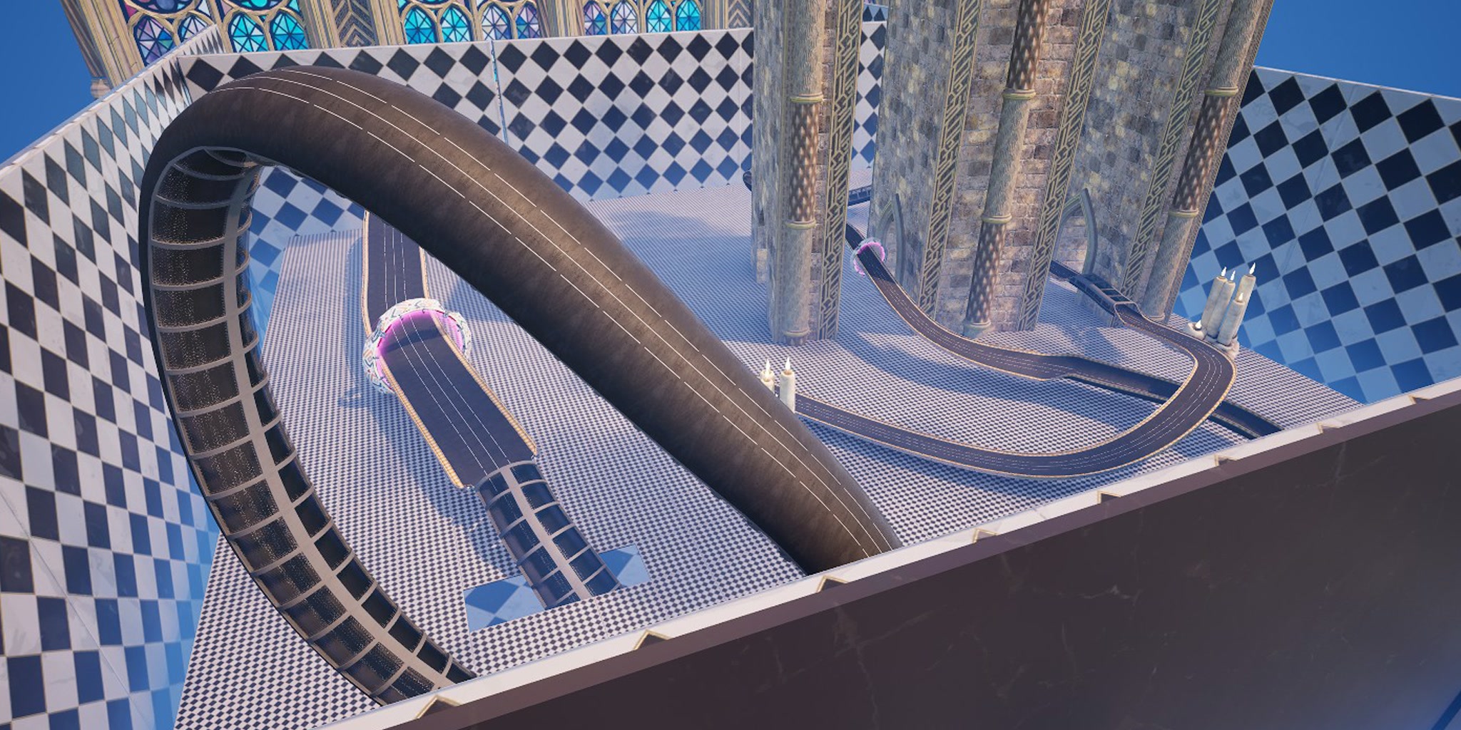 Loop The Loop 7609-7214-3111 by ultramaps - Fortnite Creative Map Code ...