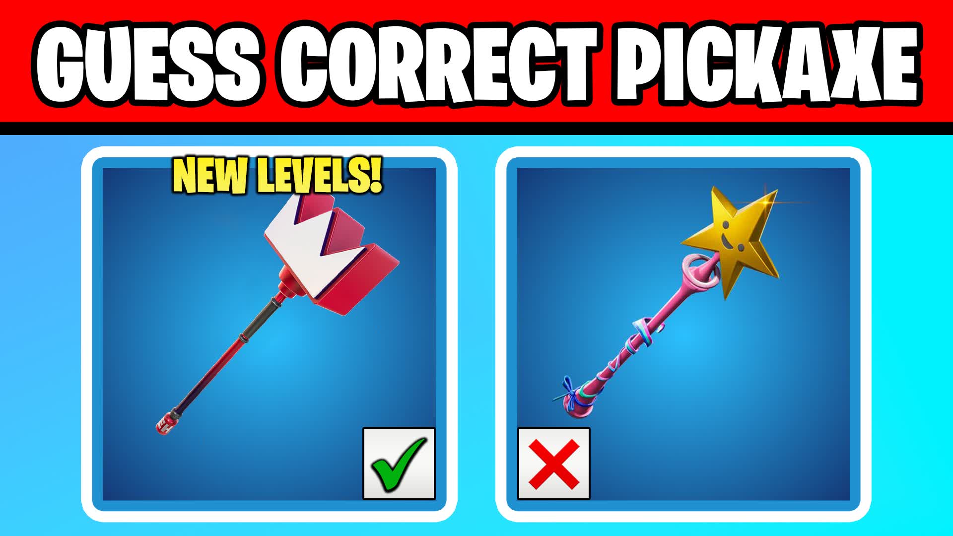 GUESS THE CORRECT PICKAXE 🔎 4013-8093-6903 by evrizzle - Fortnite ...