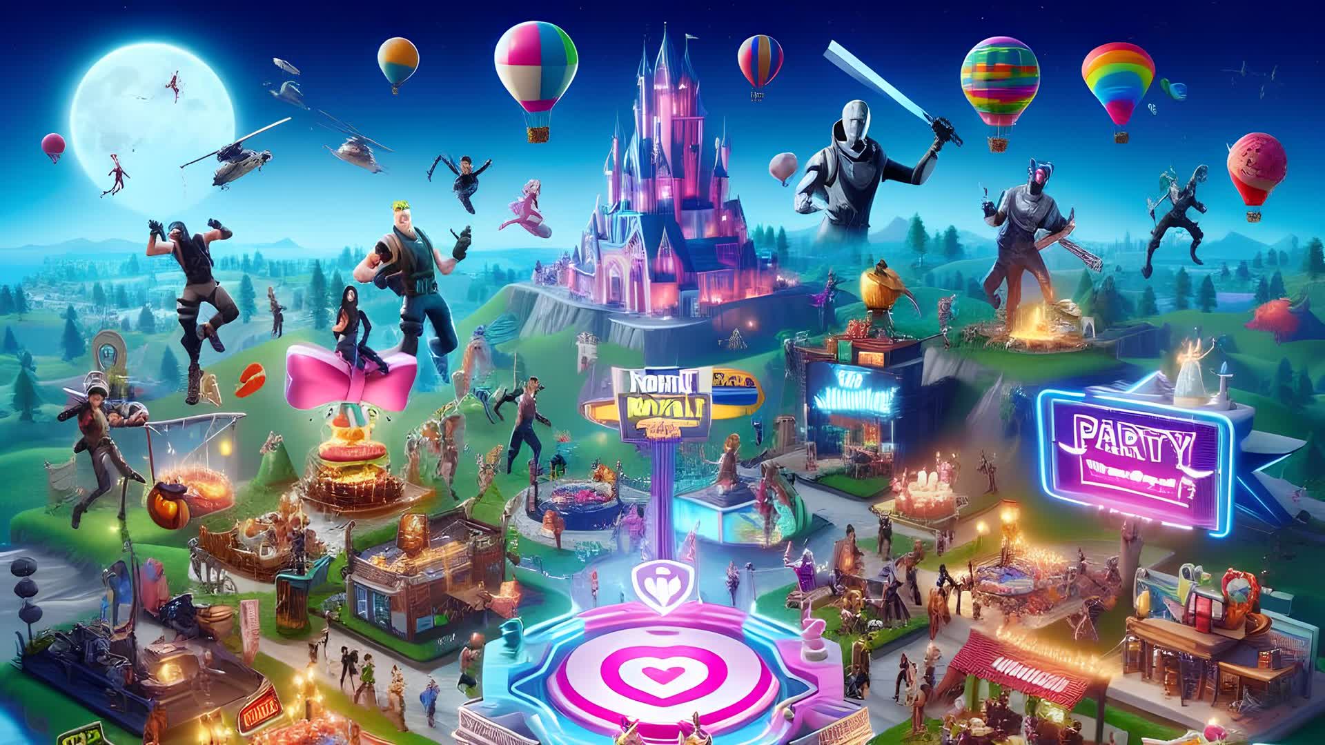 PARTY ROYALE 6625-8724-0746 by dgang - Fortnite Creative Map Code - Fortnite.GG