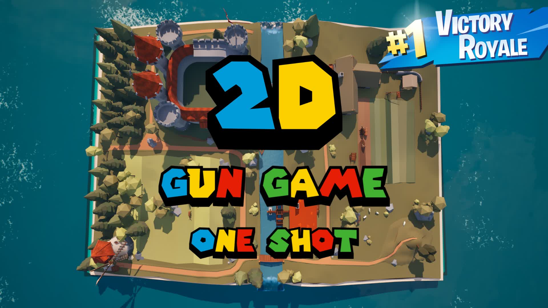 2D BOOK GUN GAME 📖 ONE SHOT 2553-4587-0899 by alexmaxfp - Fortnite ...