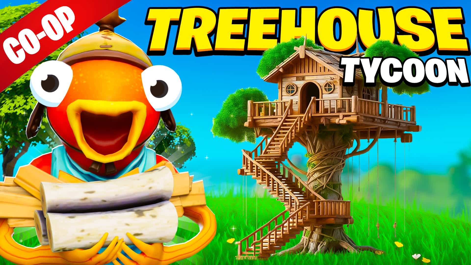 TREEHOUSE TYCOON [CO-OP] 5581-3141-0170 by bluii - Fortnite
