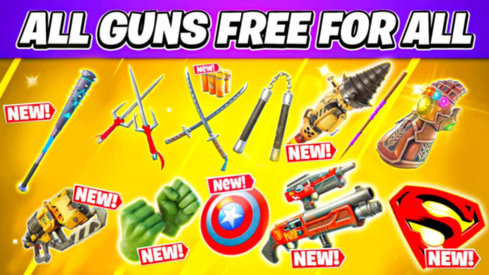 TMNT⭐FREE FOR ALL- ALL WEAPONS 🔥 6513-5304-2806 by moneyheist ...