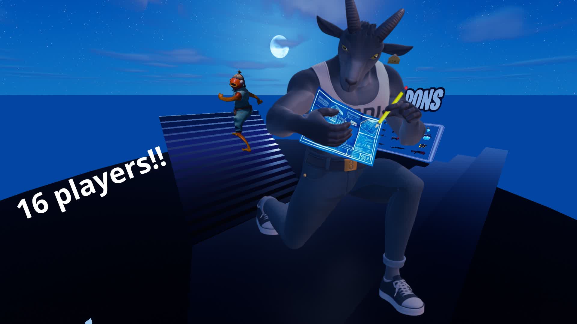 Arena 1v1 (16 players) by MVM 0721-8269-1209 by mvm8 - Fortnite Creative Map Code - Fortnite.GG