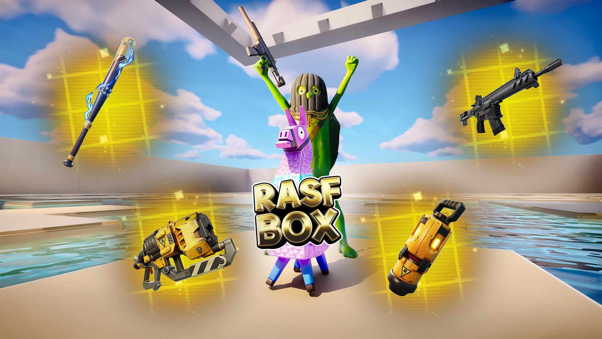 RASF BOX 🥒 POOL BATTLE 9045-5640-1692 by rocket43 - Fortnite Creative ...