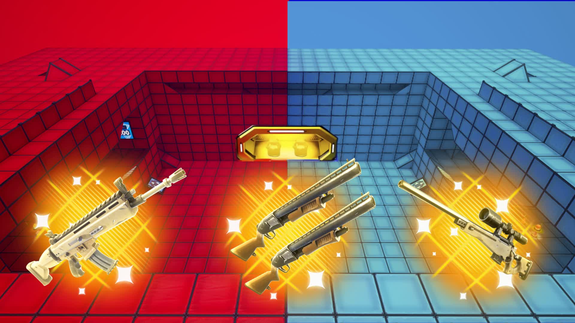 🔫 SIMPLE RED VS BLUE 🔴🔵⭐ALL WEAPONS 4917-9759-3850 by lukelittler ...