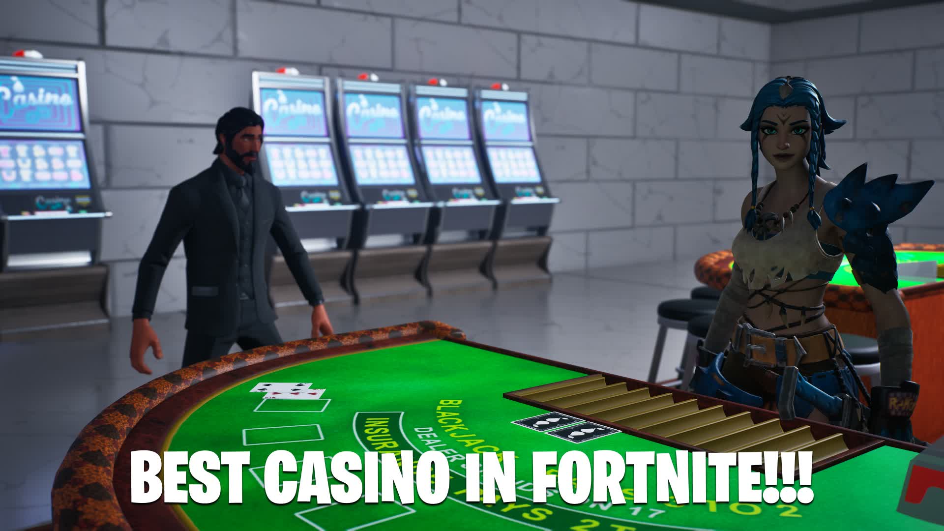 Casino Games - Blackjack + Slots! 9277-8913-3833 by perrry - Fortnite ...