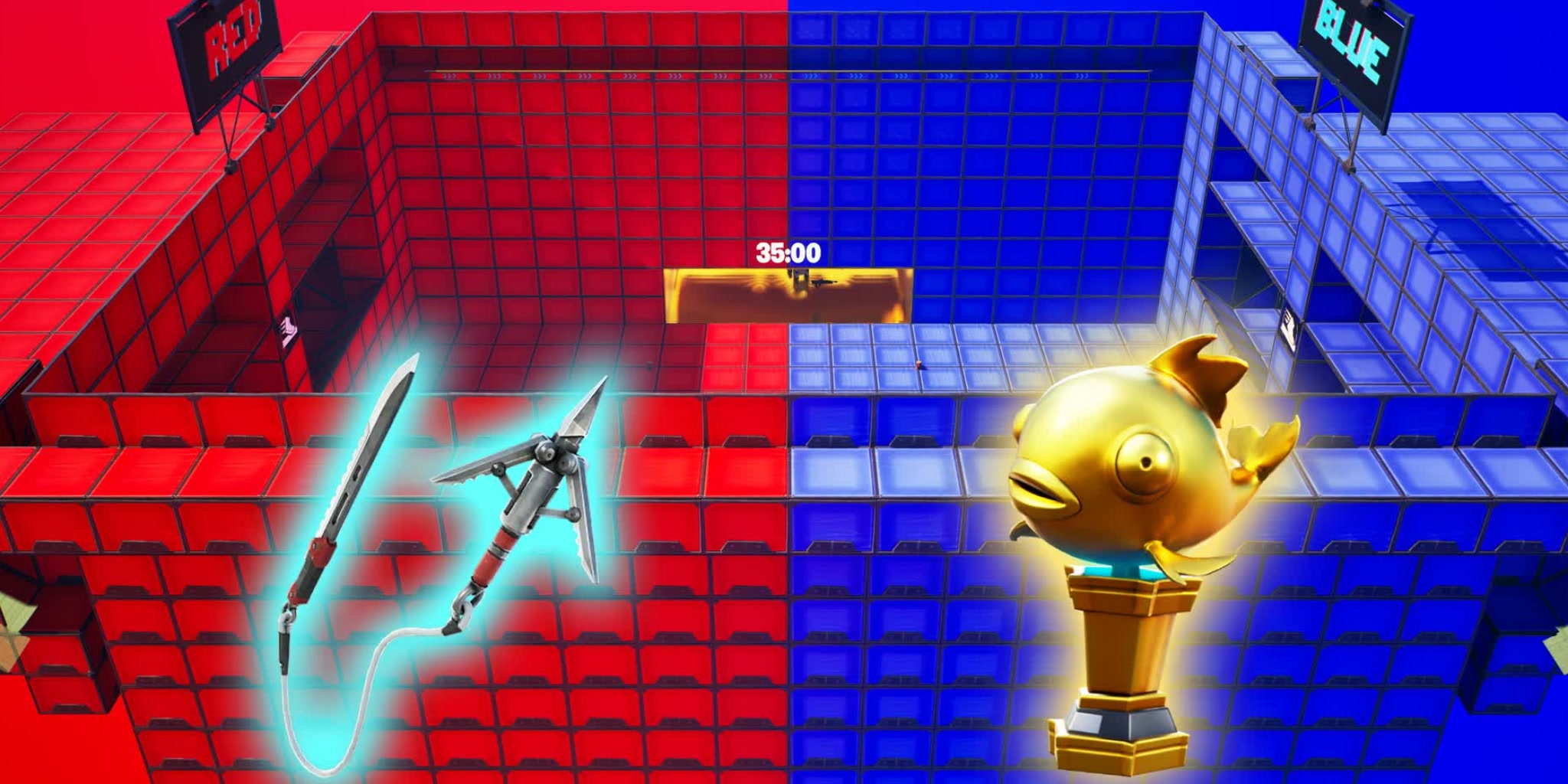 Big Red Vs Blue 🔴🔵 0675-1743-2750 by teamfmc - Fortnite Creative Map ...