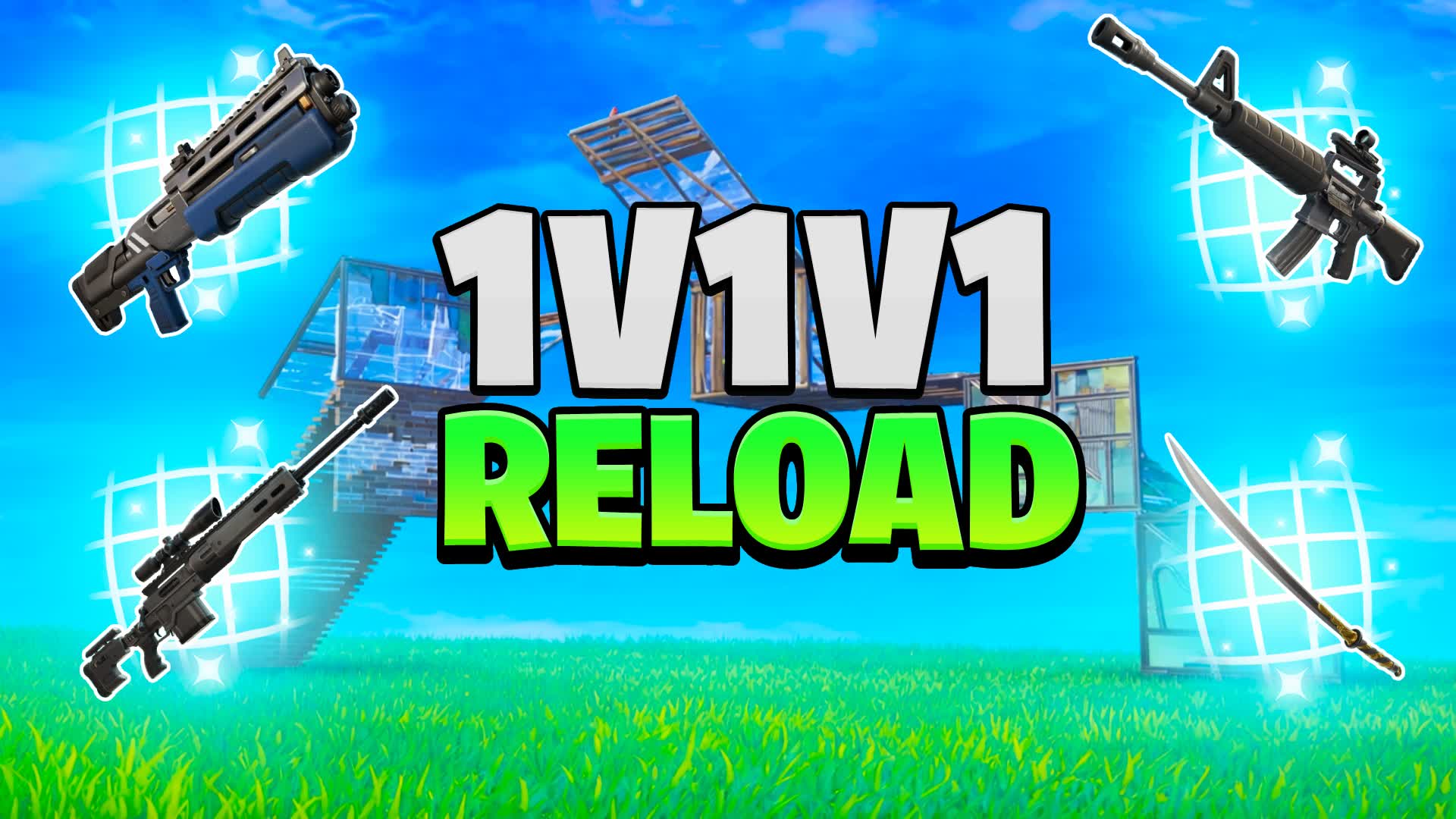 1V1V1 RELOAD FOR 16 PLAYERS 1389-5135-7964 by kubast - Fortnite