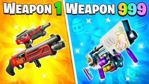 ALL WEAPONS 🔫 GUN GAME 🚘 DRIVE HERO 4618-1100-7415 by lethimcook - Fortnite
