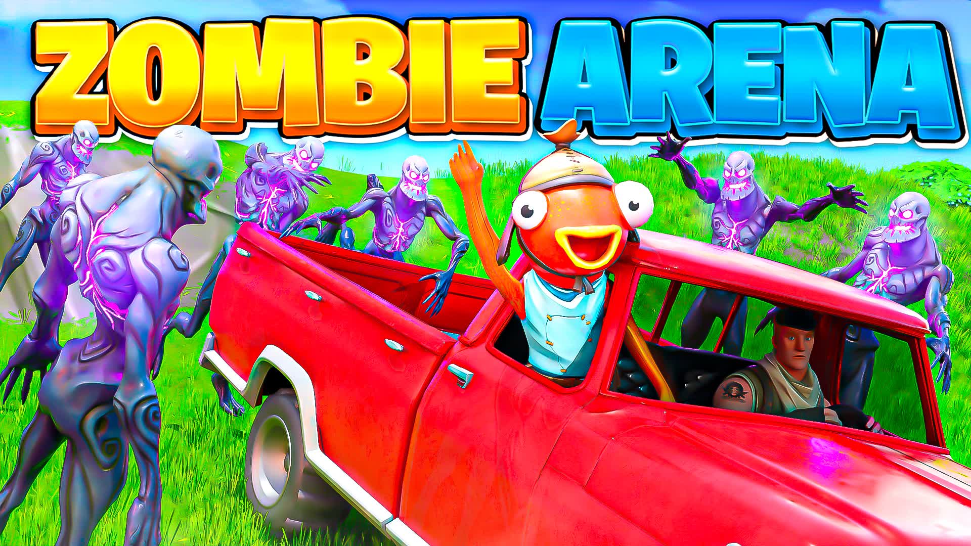 🧟 ZOMBIE ARENA 🧟 0695-6068-0033 by fortunamaps - Fortnite Creative Map Code - Fortnite.GG