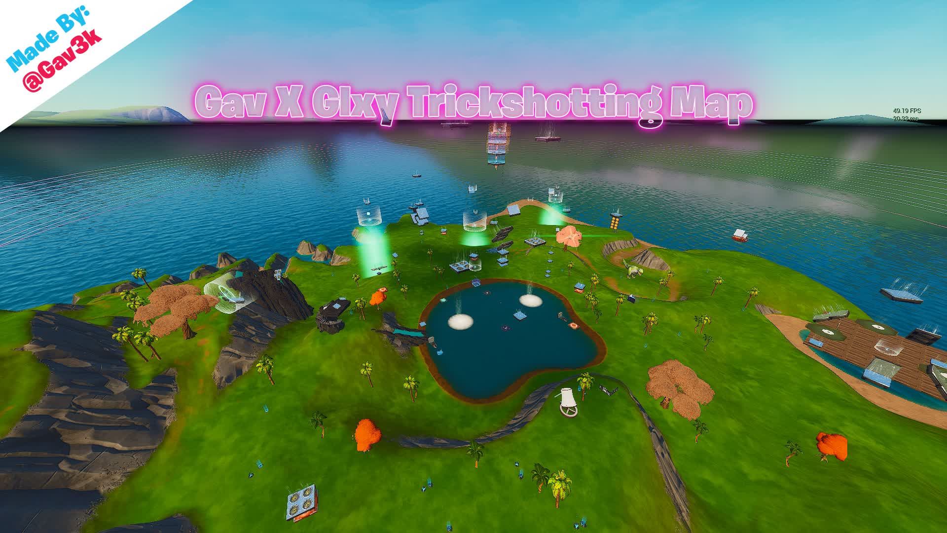 🌴 Gav & Glxy's Trickshotting Map 🌴 4066-2687-1286 by gavin - Fortnite ...