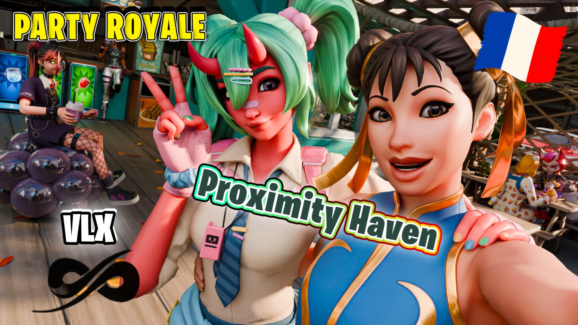 Proximity Haven 🇫🇷 بارتي رويال VLX 8429-9309-4528 من ابتكار vouloux - Fortnite
