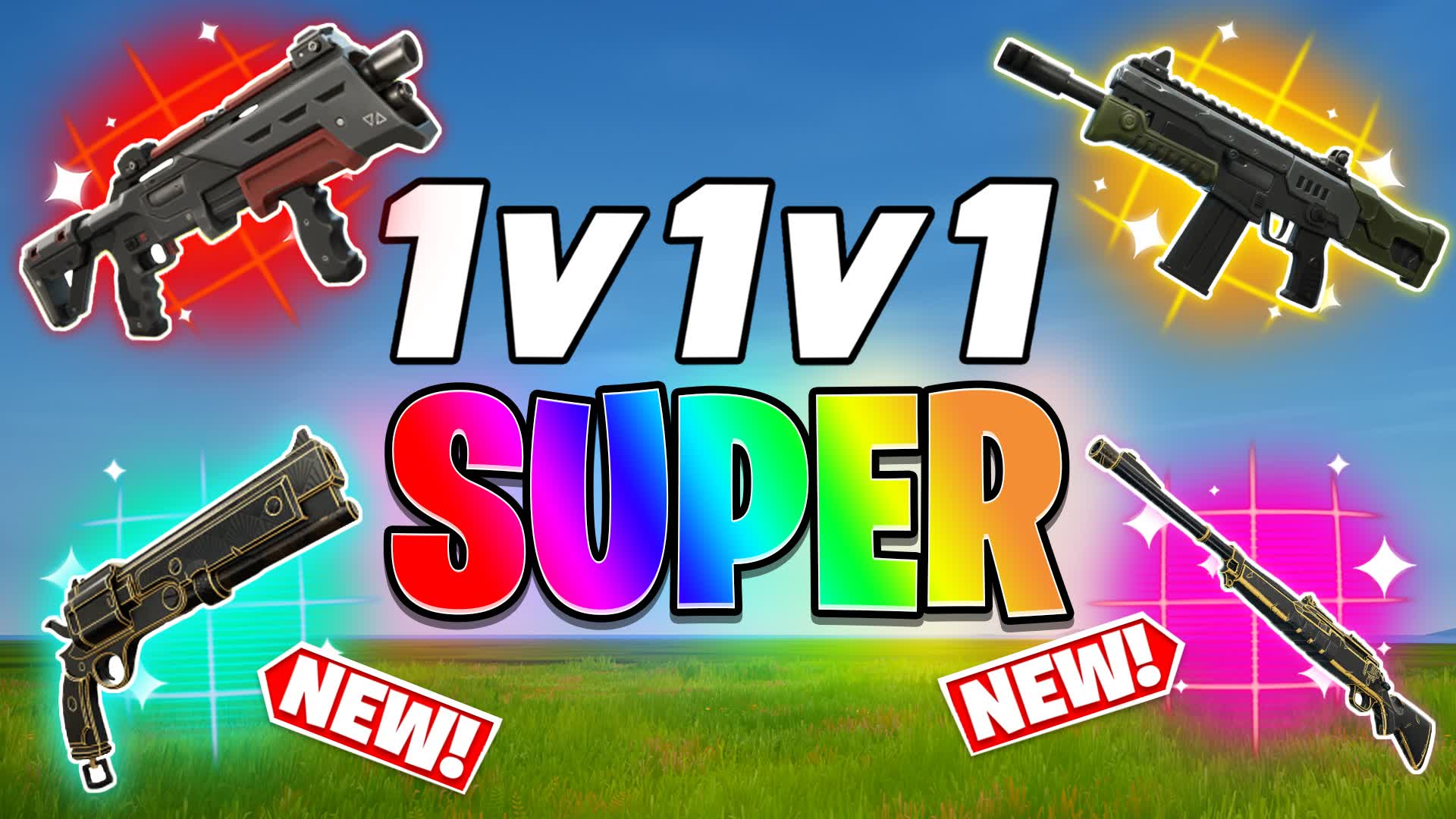 SUPER RELOAD 1v1v1 Realistic 1v1 FFA PVP 4350-7789-7979 by chhetz - Fortnite Creative Map Code ...
