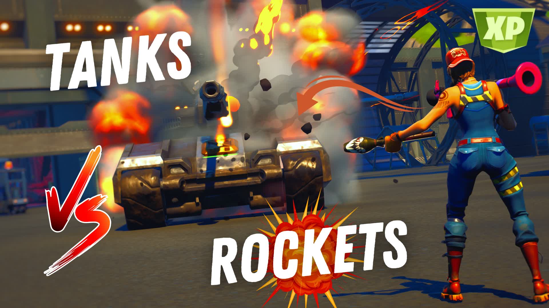 🛡TANKS VS ROCKETS💥 5186-9219-1825 by laabouds - Fortnite Creative Map Code - Fortnite.GG