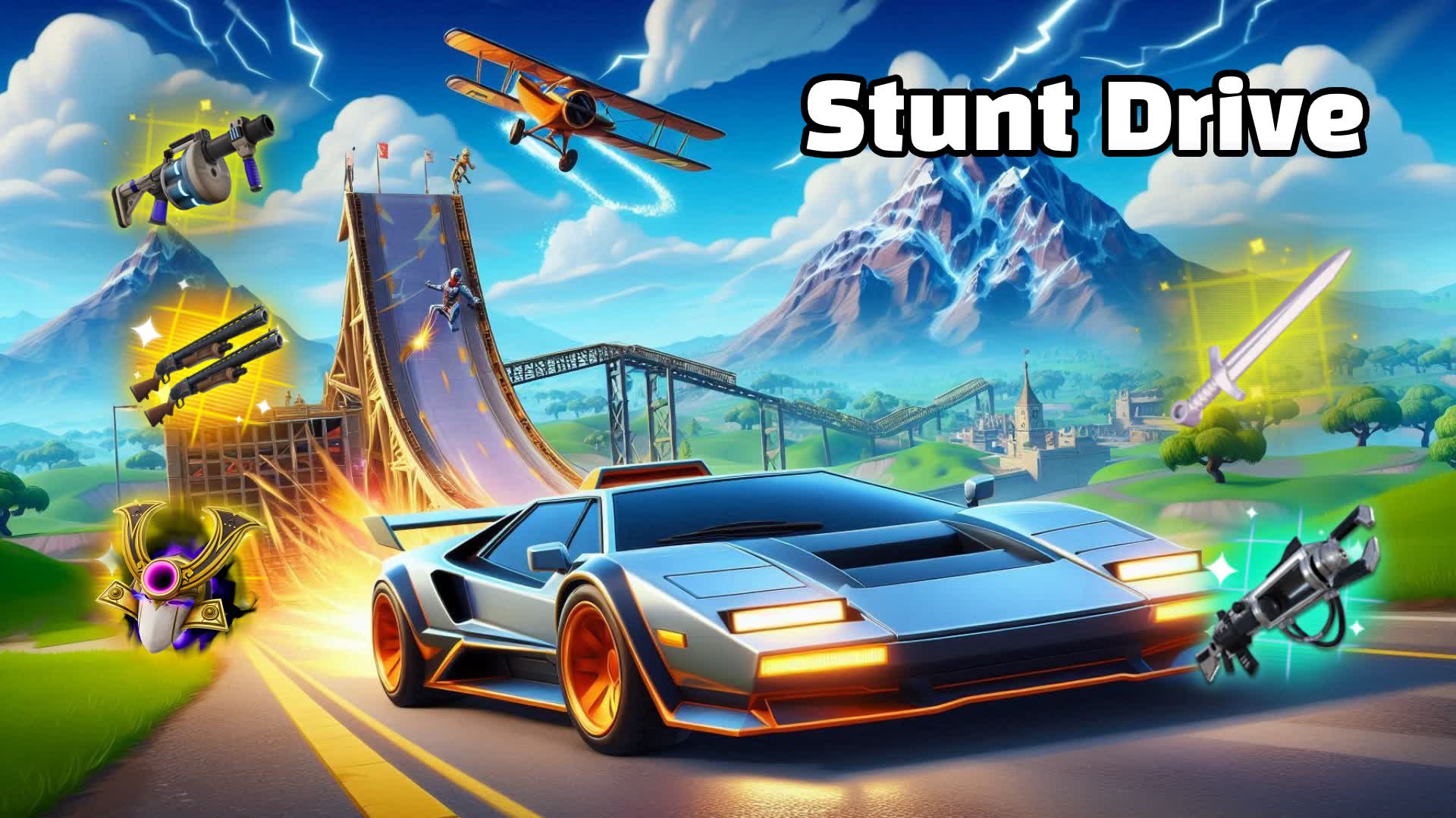 🚙 STUNT DRIVE 🚙 8549-9934-0924 by originstudios - Fortnite