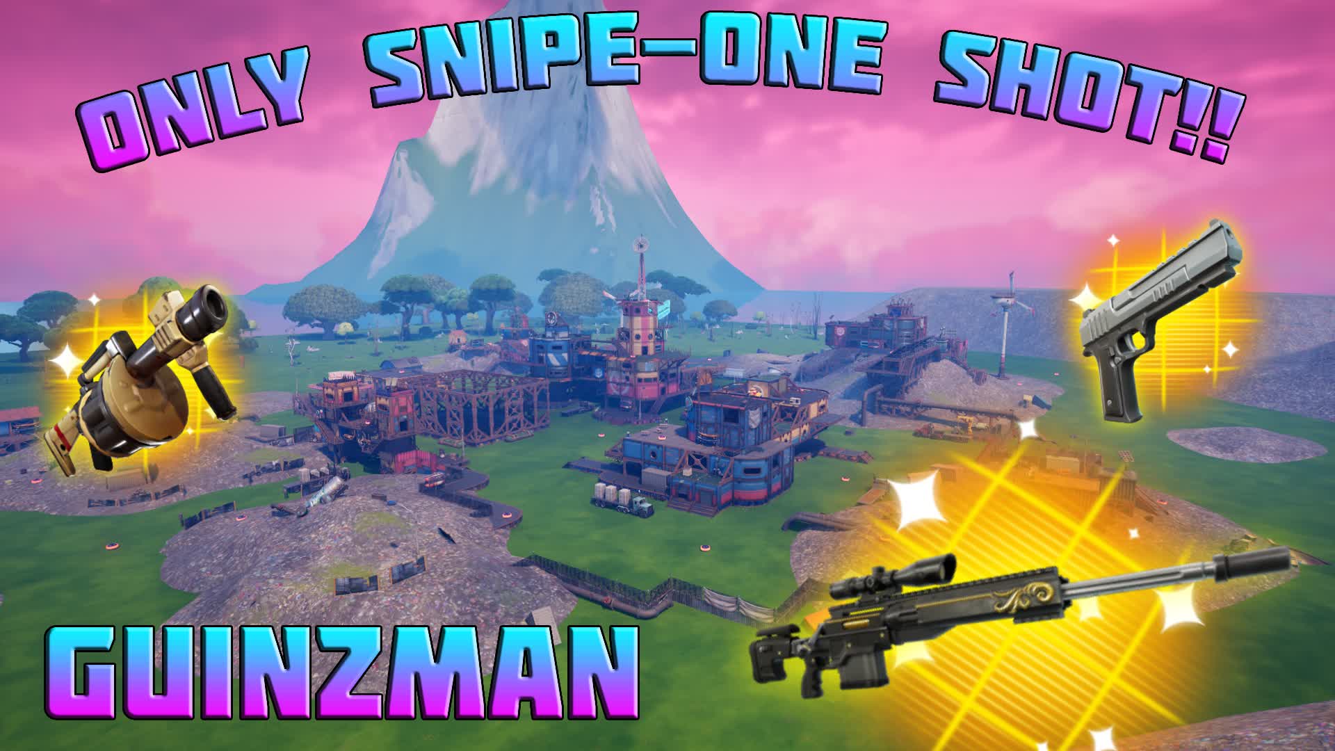 Super sniper 🎯 One shot 8168-6325-3392 by guinzman - Fortnite Creative ...