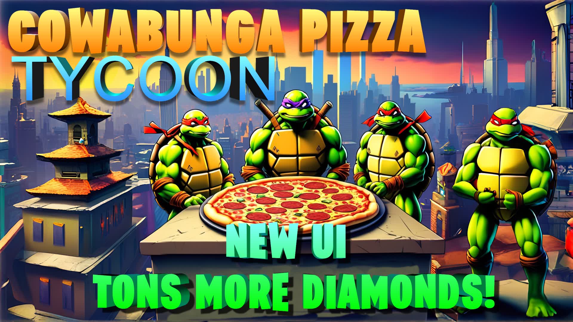 Cowabunga Pizza Tycoon 3123-1087-6878 من ابتكار codiefn - Fortnite