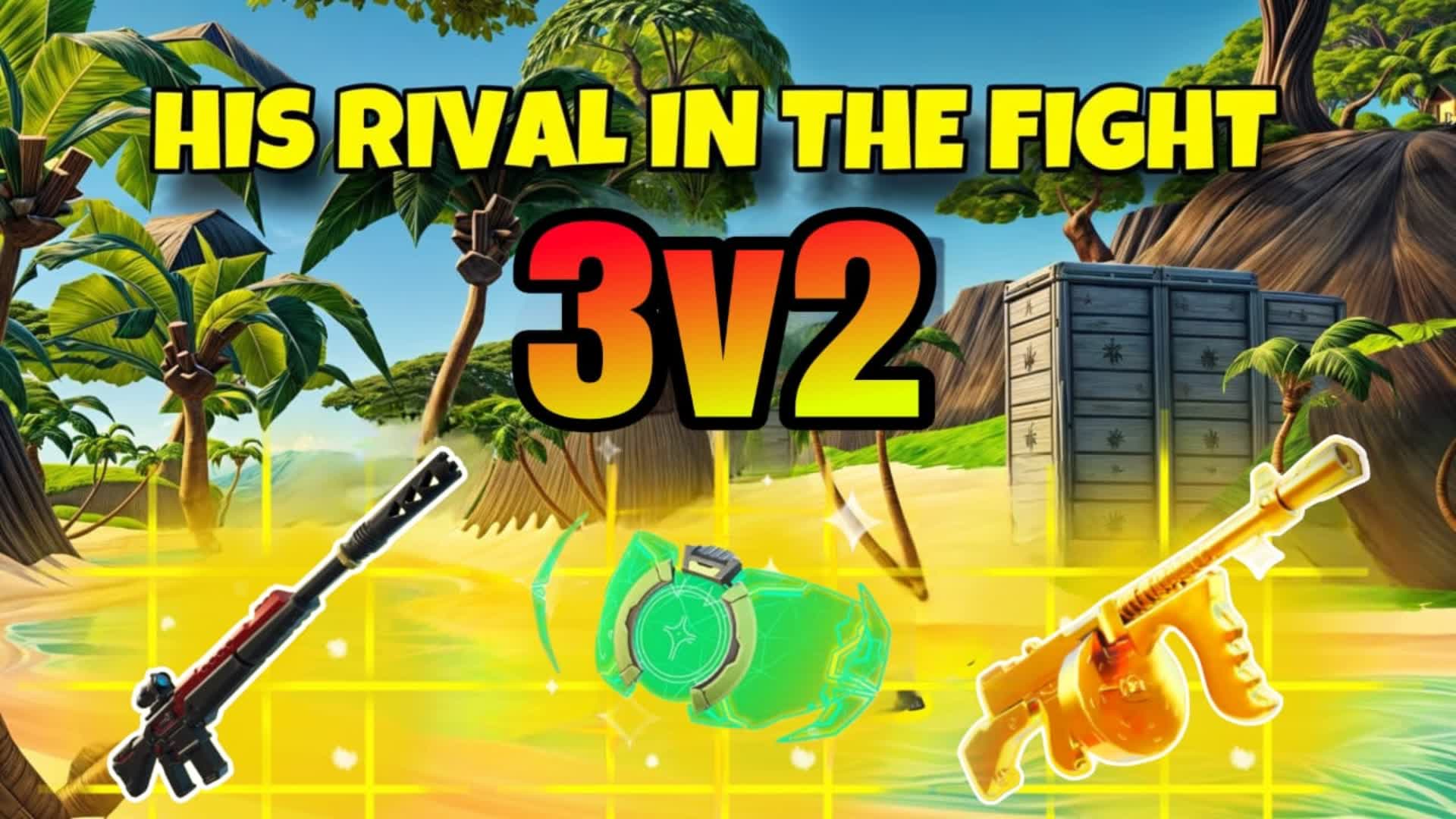 HIS RIVAL IN THE FIGHT 3V2 1544-6442-5932 by ha0 - Fortnite