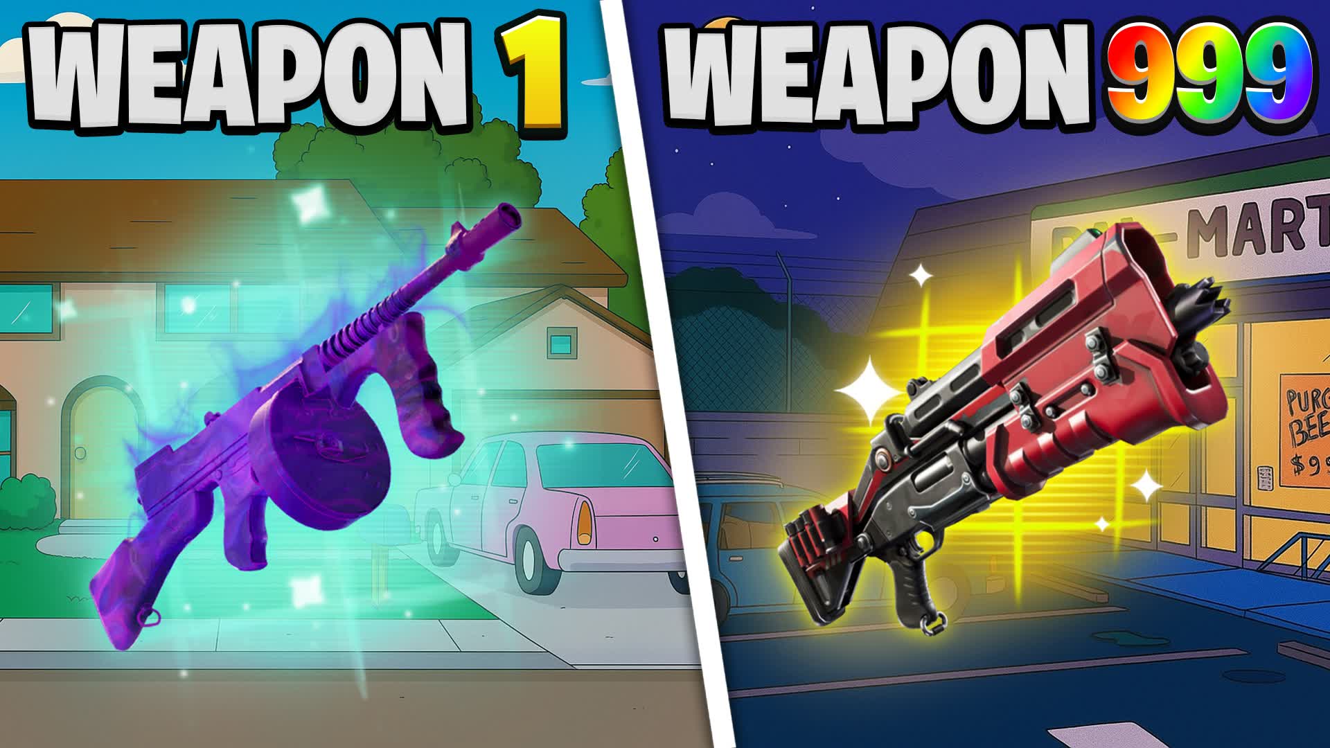 🍩BEST SIMPSONS 🔫GUN GAME🎯ONE SHOT🍩 5465-8219-1839 by petrick - Fortnite