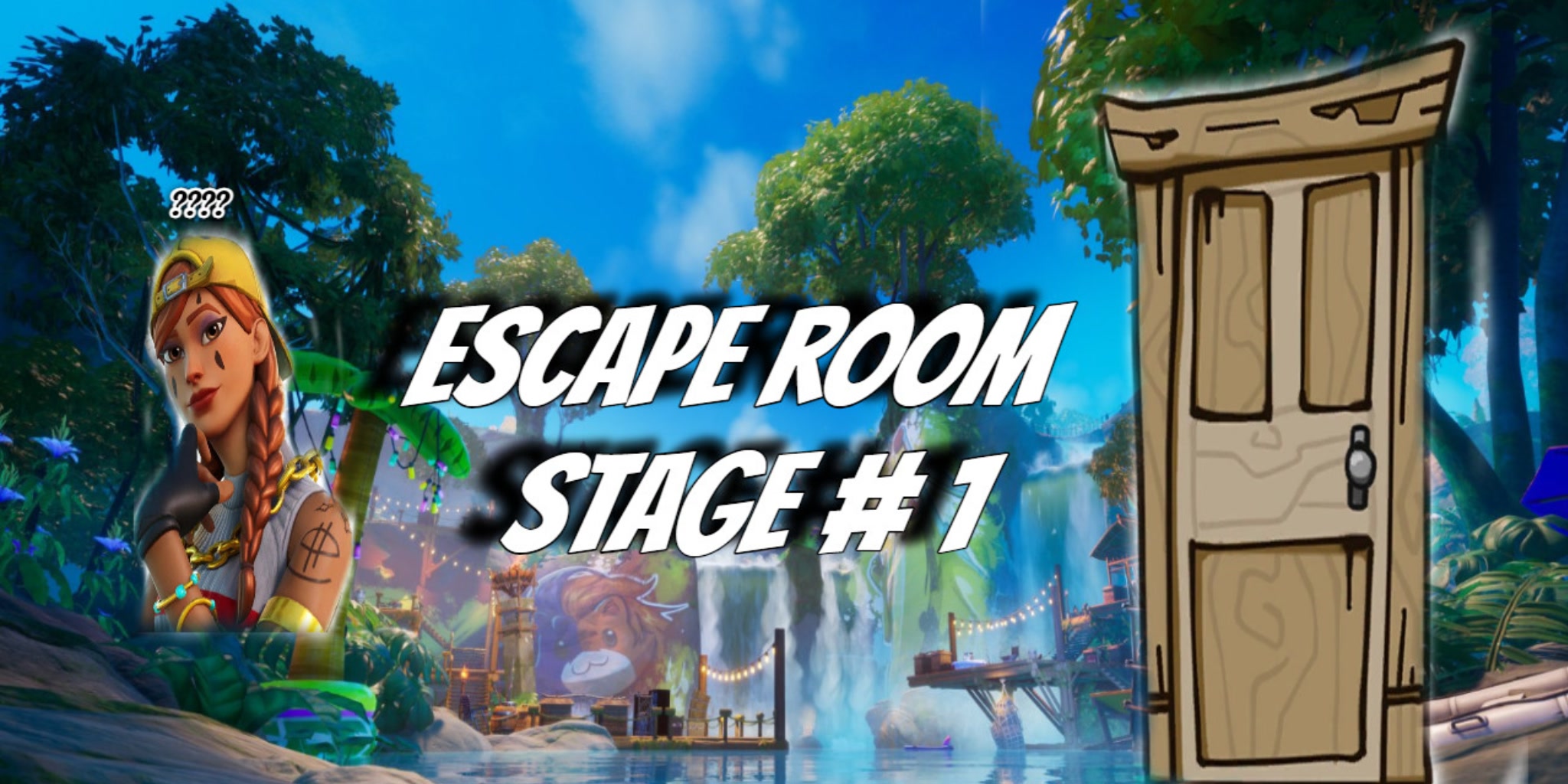 Escape Room Stage #1 - 2420-0262-1933 | Fortnite Zone
