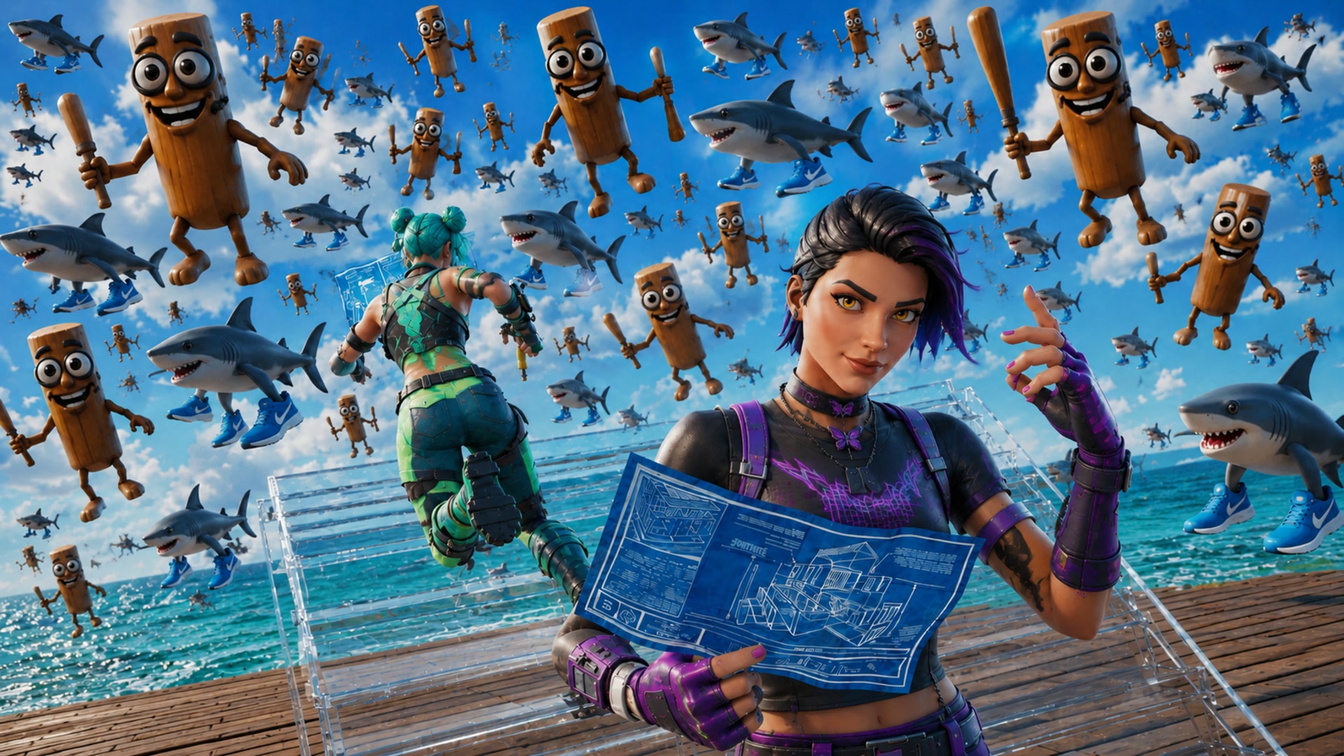 Brainrots 1v1 Build Fights 2609-9747-0207 by iaxu - Fortnite Creative ...