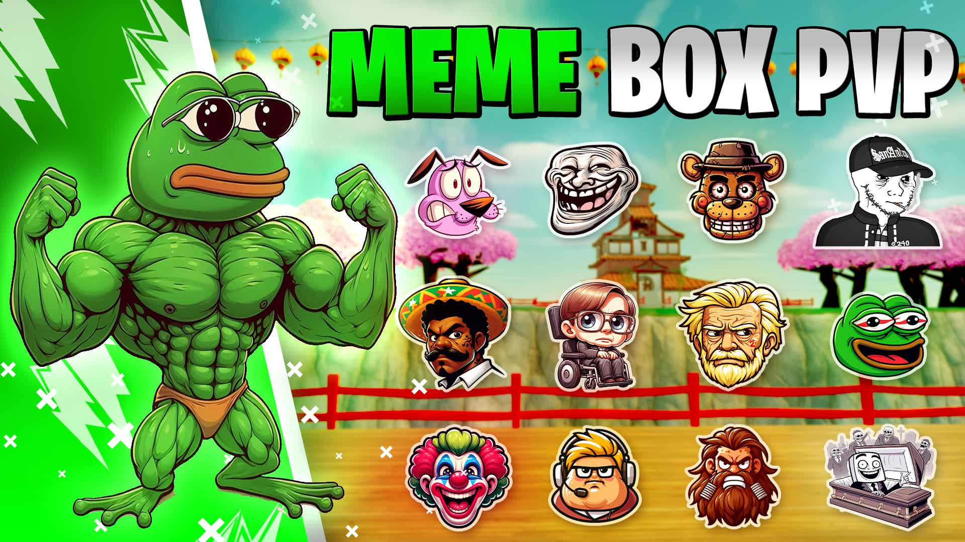 ☠️MEME BOXFIGHTS 📦 1976-1951-2237 by phantomyt - Fortnite Creative Map ...