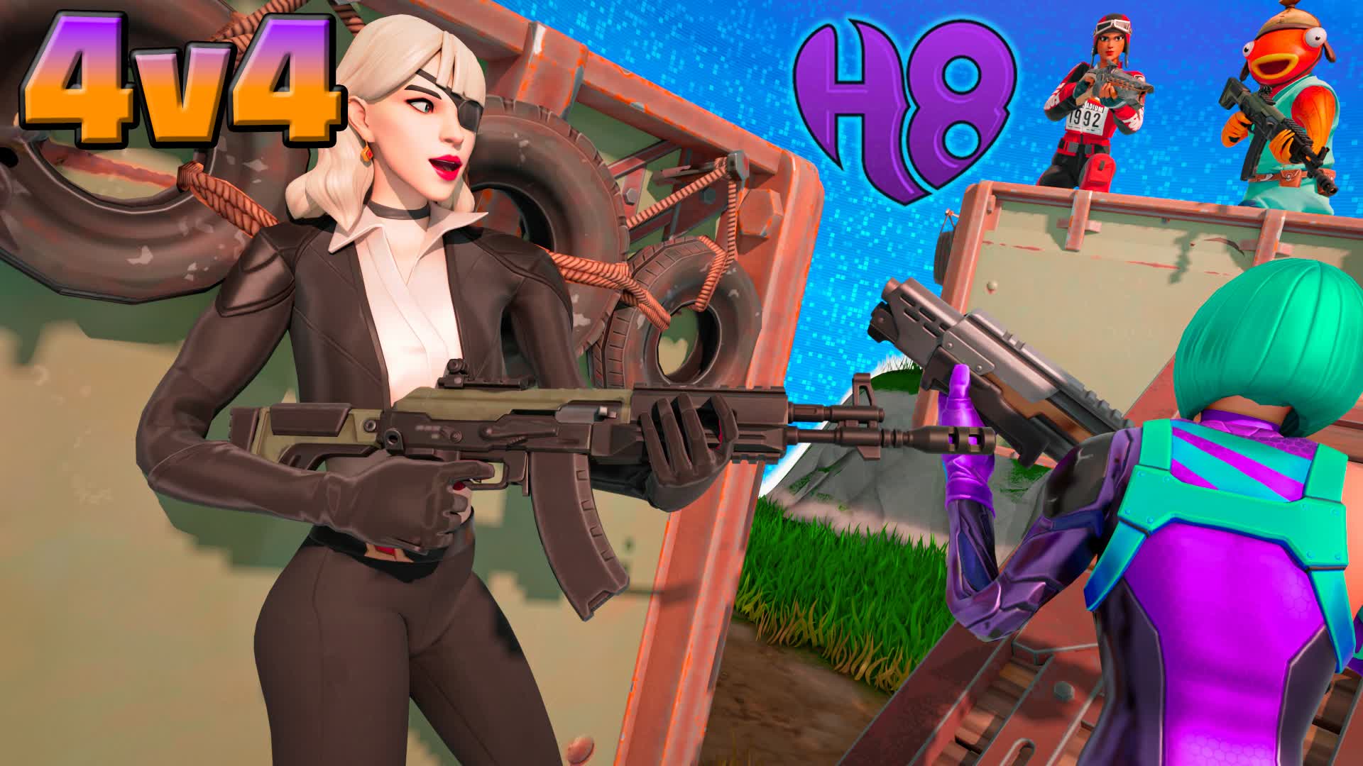 H8 Zero Build 4v4 8637-7506-5182 by h8_gmoney - Fortnite