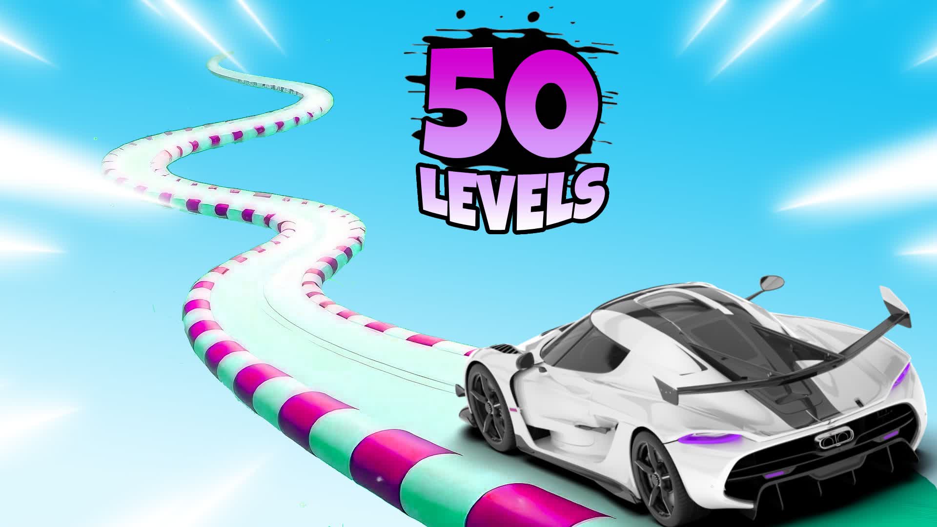 OBBY CAR PARKOUR 50 level RACE 1662-3352-0580 by stoflino - Fortnite ...