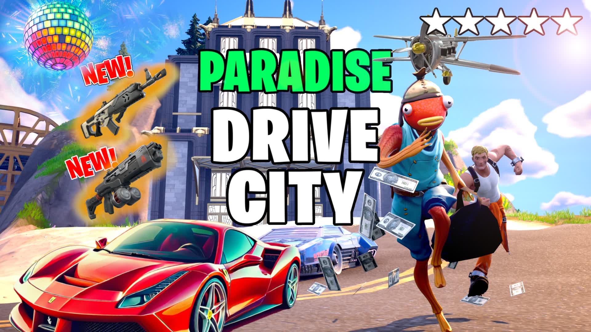 PARADISE DRIVE CITY FFA RP 4939-5288-9690 by jakubeer - Fortnite ...