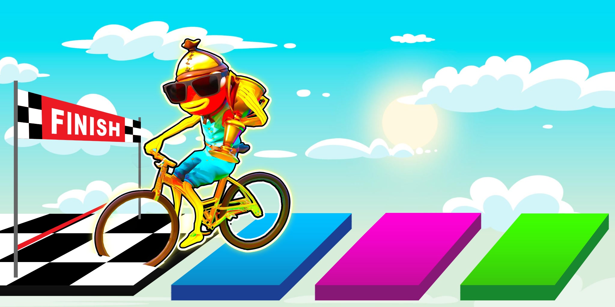 Bike Obby!🏁🚲 0039-4599-2759 by yousseftw5 - Fortnite Creative Map Code ...