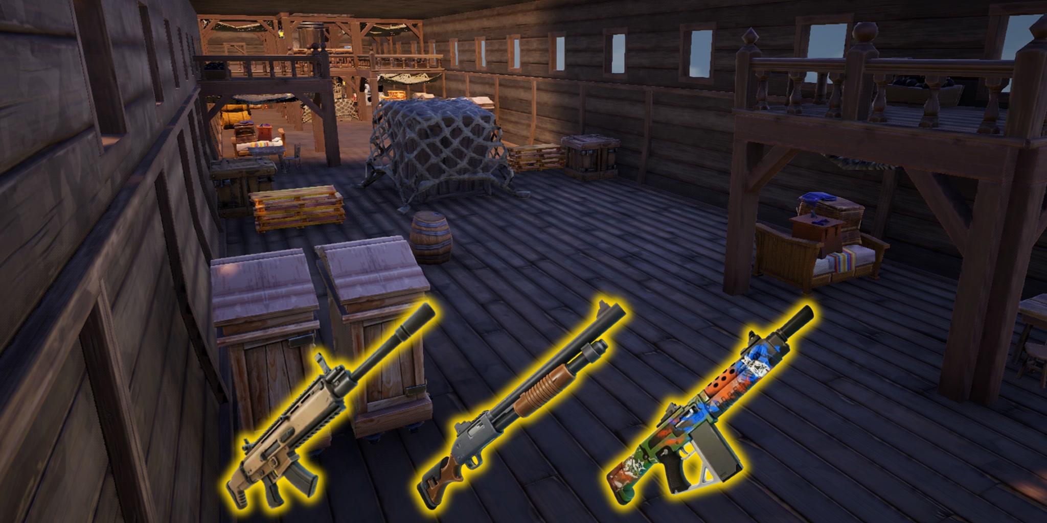 THE BOAT - GUN GAME 5231-8174-4516 by yellowfn - Fortnite Creative Map ...