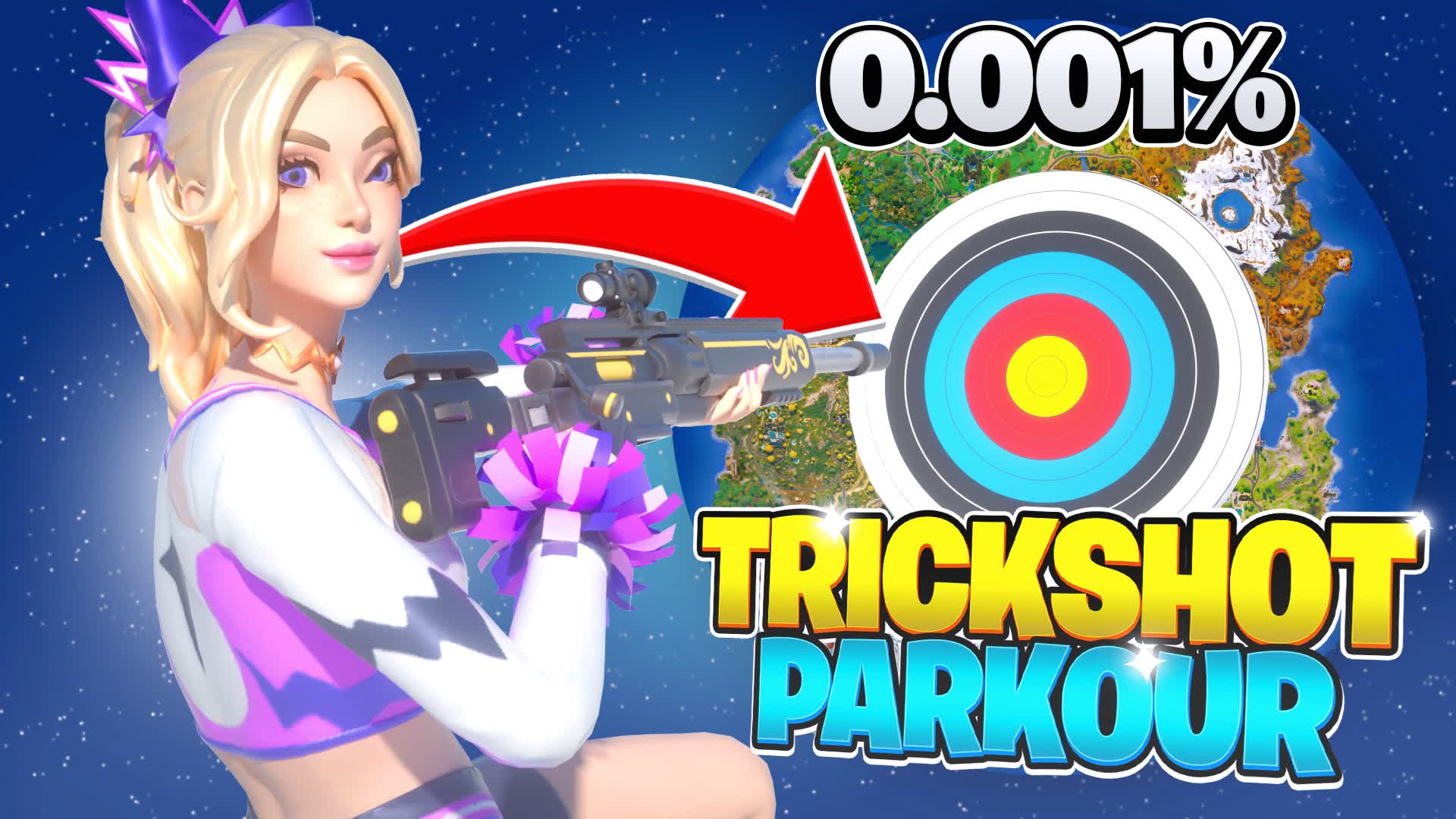 Squid Parkour Trickshot 100+ Levels 1129-7963-7937 by menzop - Fortnite Creative Map Code ...