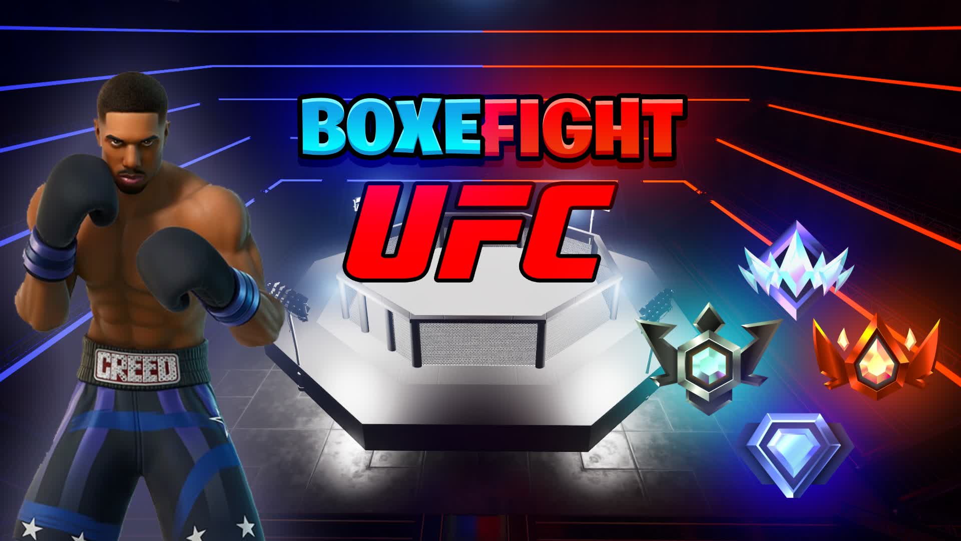 BOXE FIGHT UFC 3805-7109-0714 by ratuex - Fortnite Creative Map Code ...