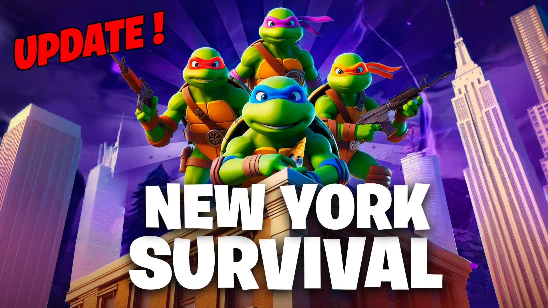 gamecreate tarafından üretilen 🧟‍♂️NEW YORK SURVIVAL🧟‍♂️ - TMNT 0886 ...