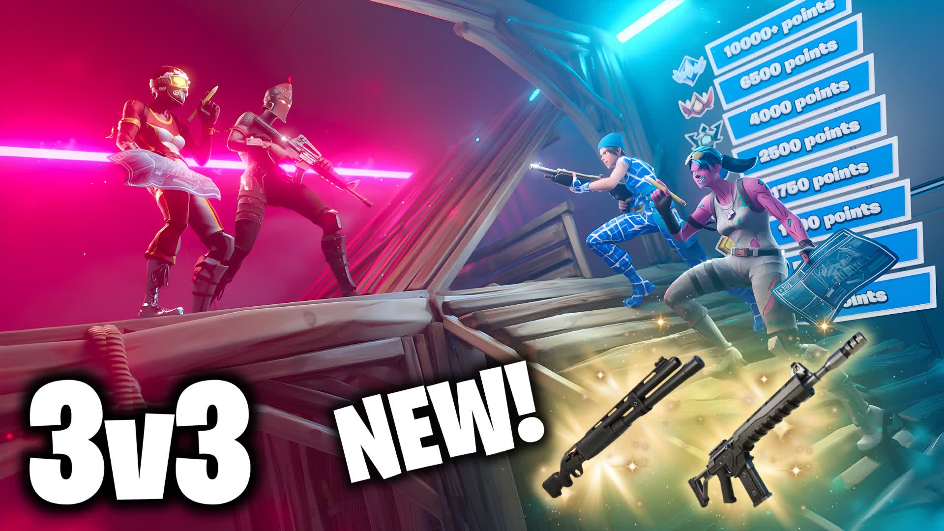 RANKED BOX FIGHT (3V3) 📦SEASON 3 6295-6886-2273 by rainbow_tack - Fortnite