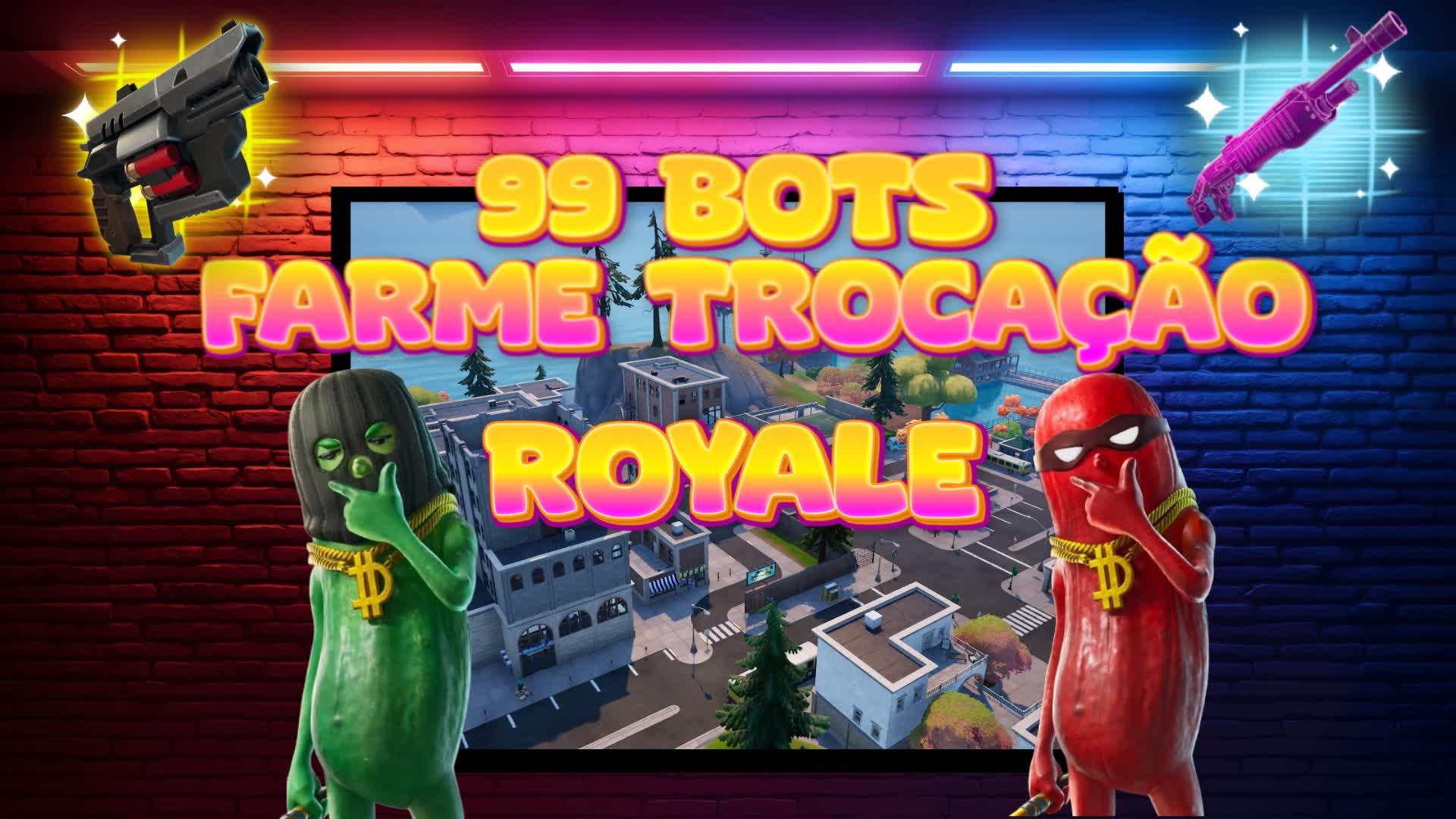 99 BOTS FARM EXCHANGE ROYALE 9487-7764-8306, de ueslleigomes - Fortnite